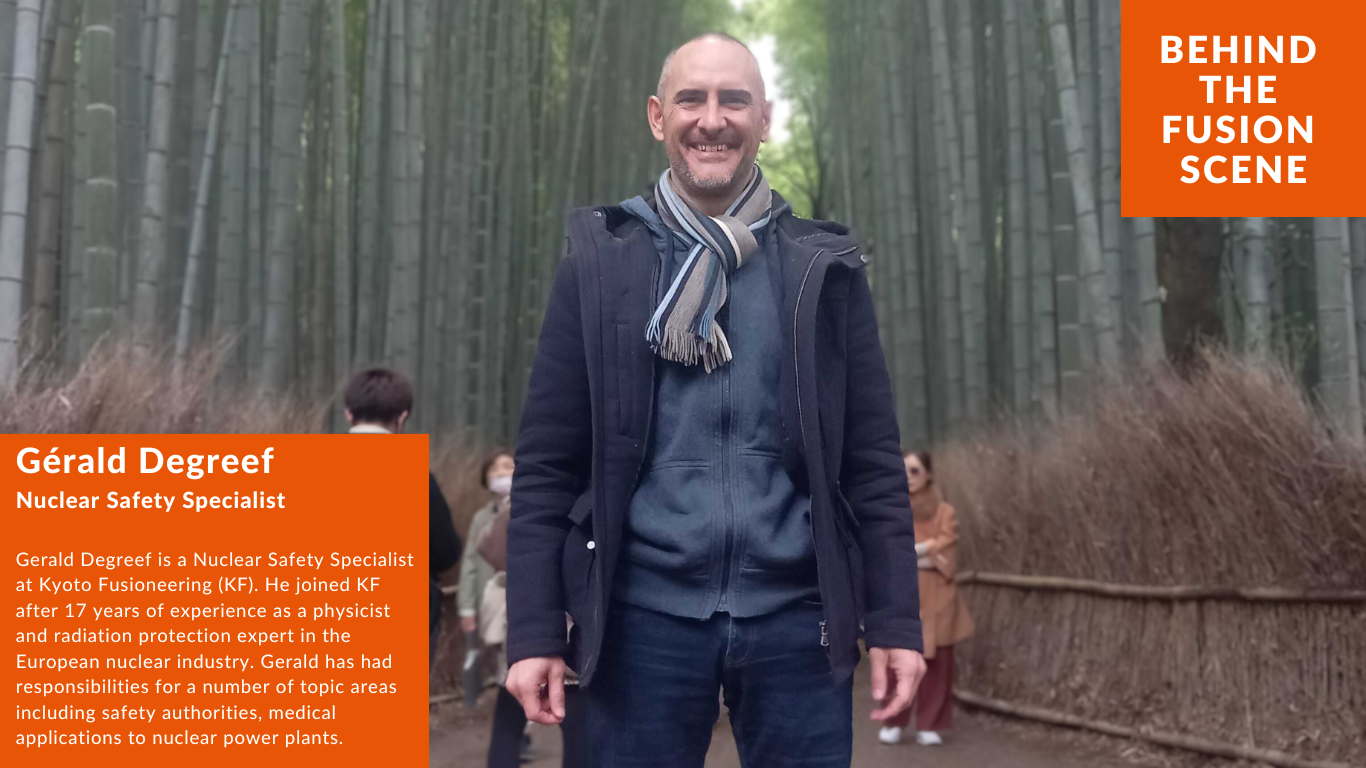 Behind the Fusion Scene: Gerald Degreef | NEWS | Kyoto Fusioneering