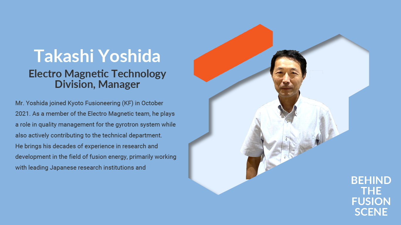 Behind the Fusion Scene: Takashi Yoshida | NEWS | Kyoto Fusioneering